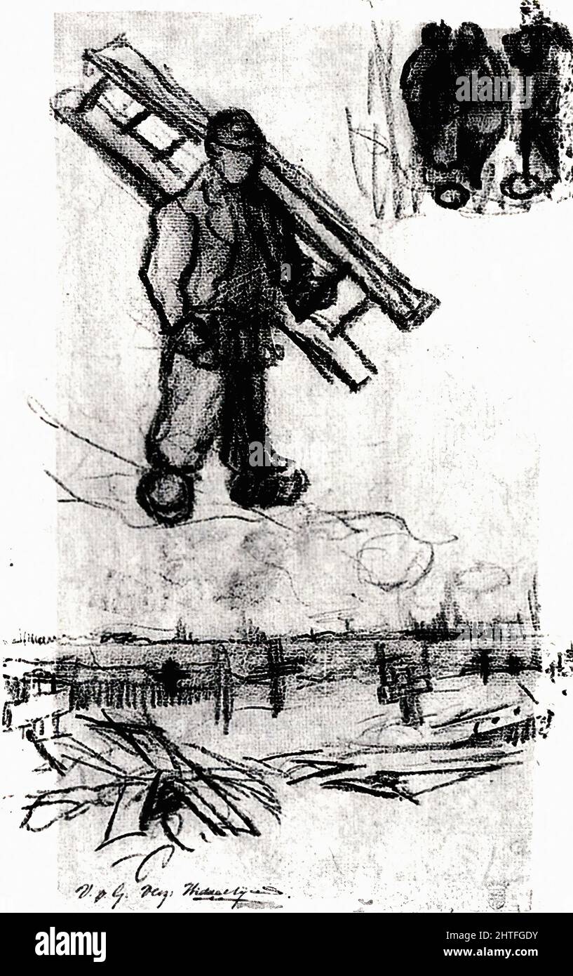 Vincent Van Gogh Figure Drawings