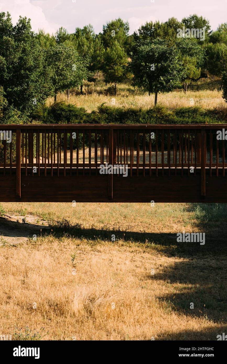Steel bridge with a timber walkway hi-res stock photography and images ...