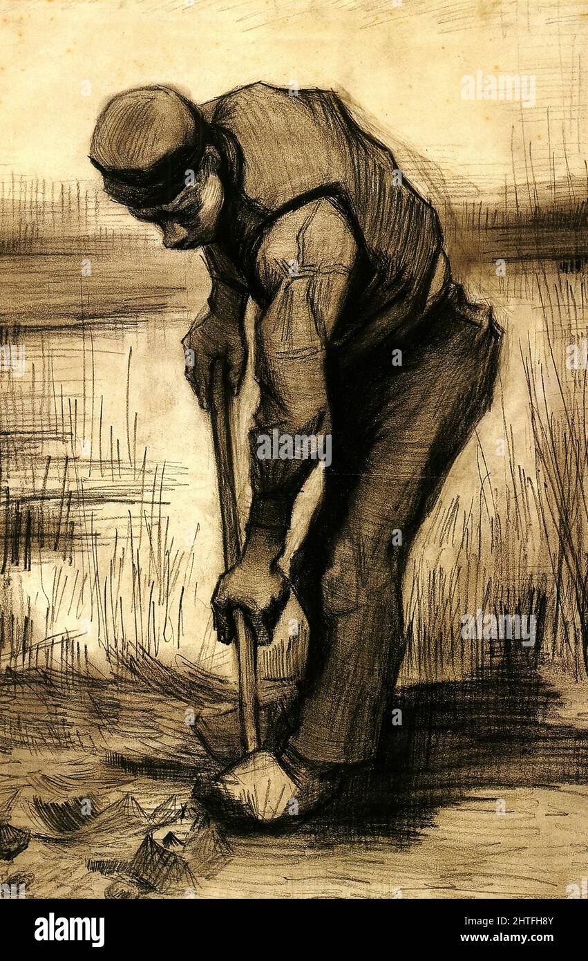 Digger vincent van gogh hi-res stock photography and images - Alamy