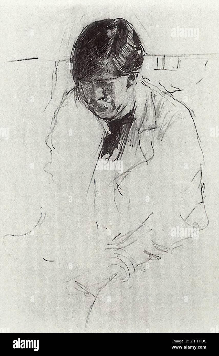 Boris Koustodiev - Portrait Alexander Golovin 1907 Stock Photo - Alamy