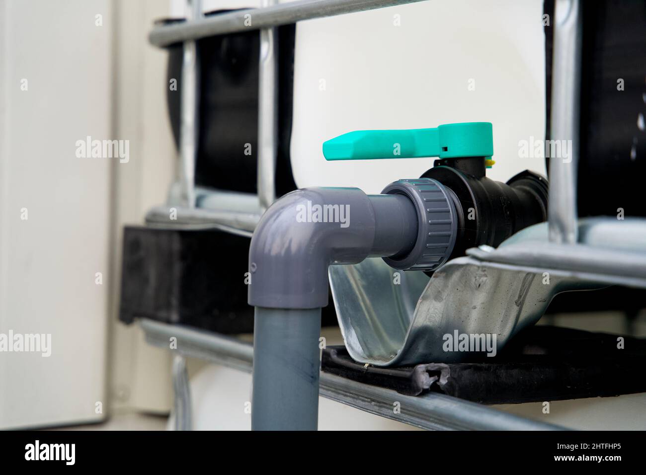 Irrigation system for watering a vertical green wall garden on behalf ...