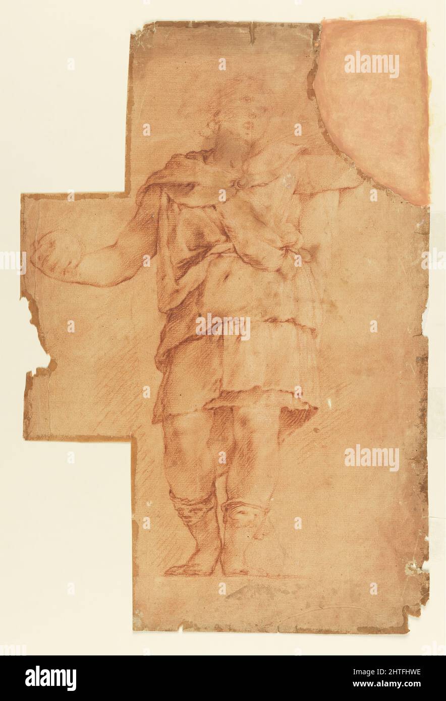 Luca Giordano - Study of Standing Figure Stock Photo - Alamy