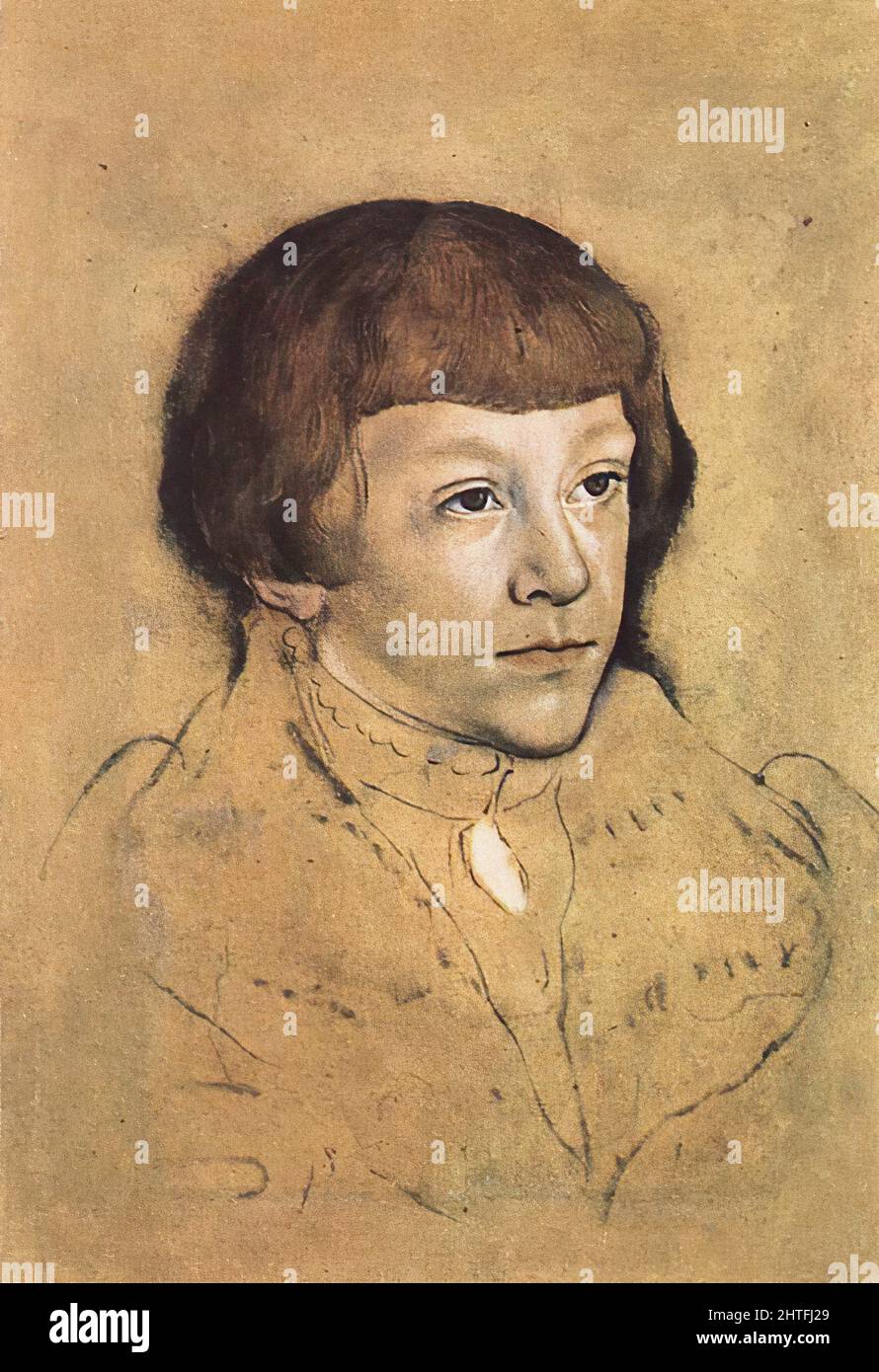 Lucas Cranach the Elder - Portrait Saxon Prince C 1515 Stock Photo - Alamy