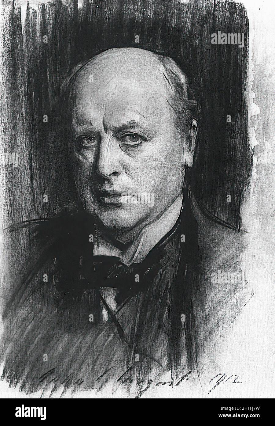 John Singer Sargent - Portrait Henry James 1913 Stock Photo - Alamy