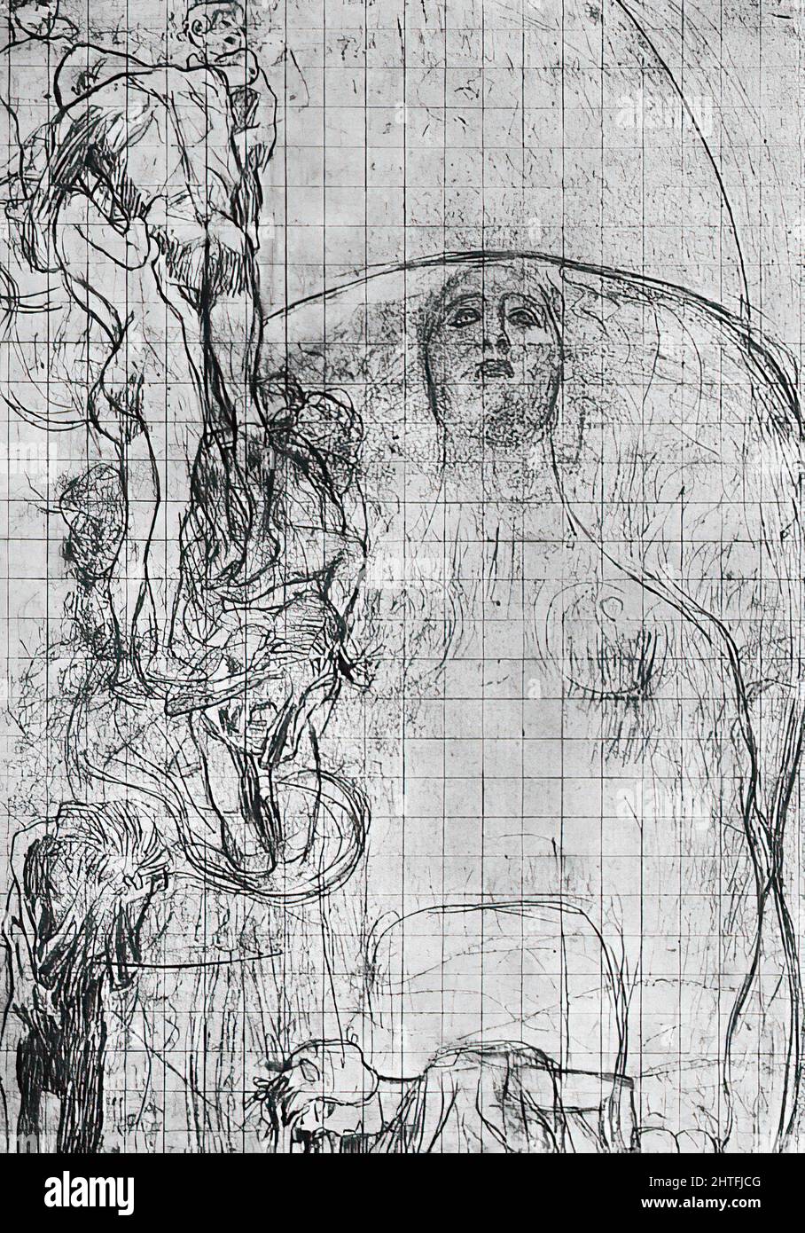 Gustav Klimt - Study Philosophy 1899 Stock Photo - Alamy