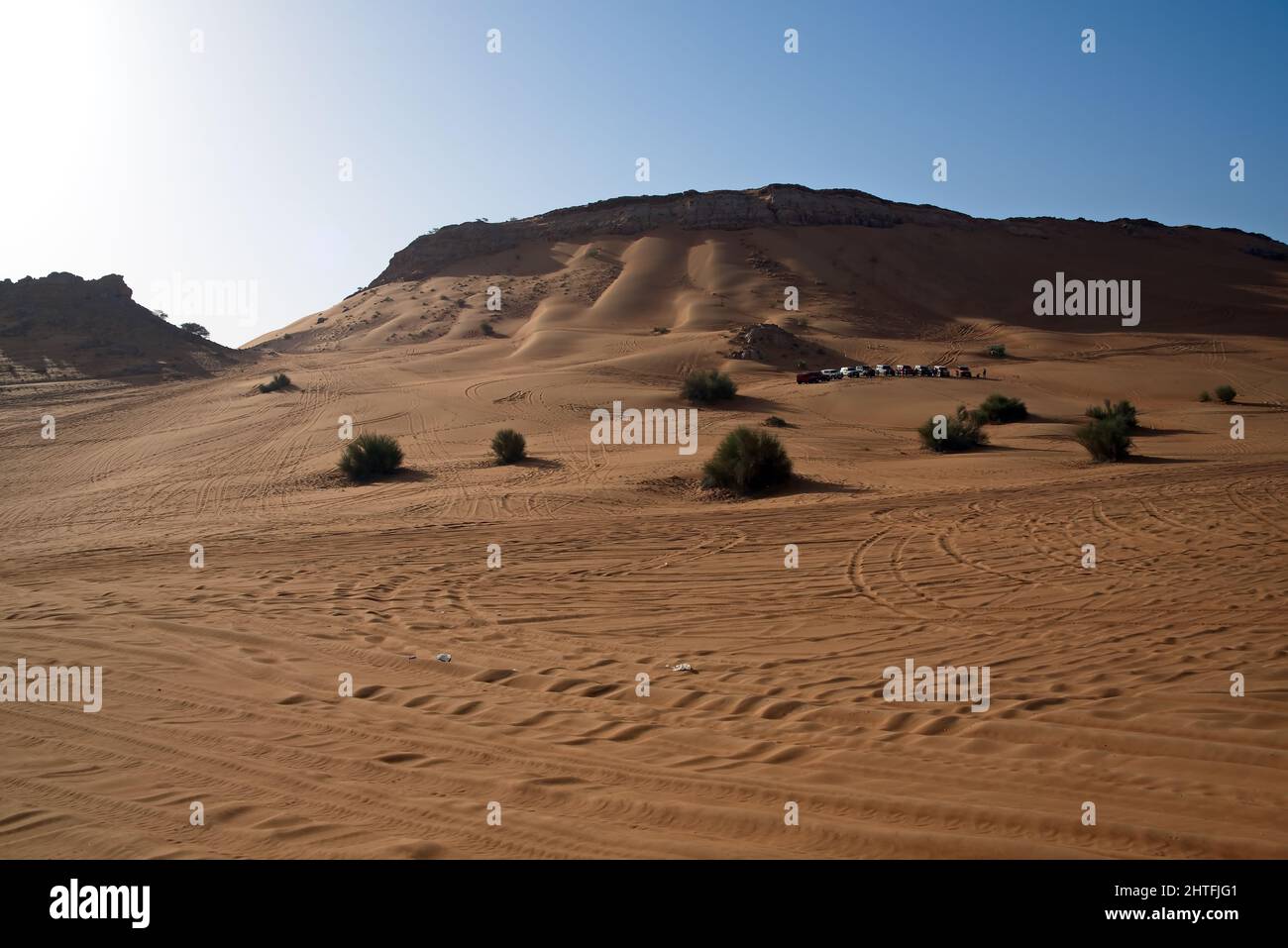 Sharjah United Arab Emirates April 9 2021 early morning off-roading and ...