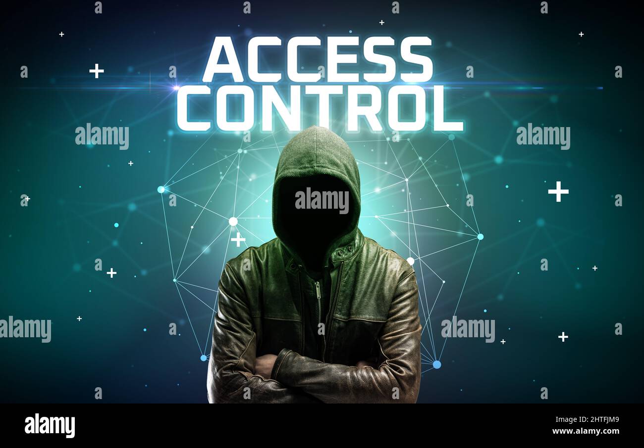 Mysterious hacker, online attack concept Stock Photo - Alamy