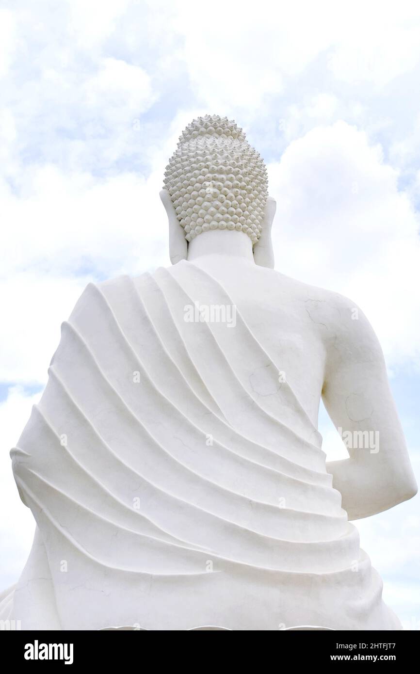 Buddha statue - Worshiper of Non Violence Stock Photo - Alamy