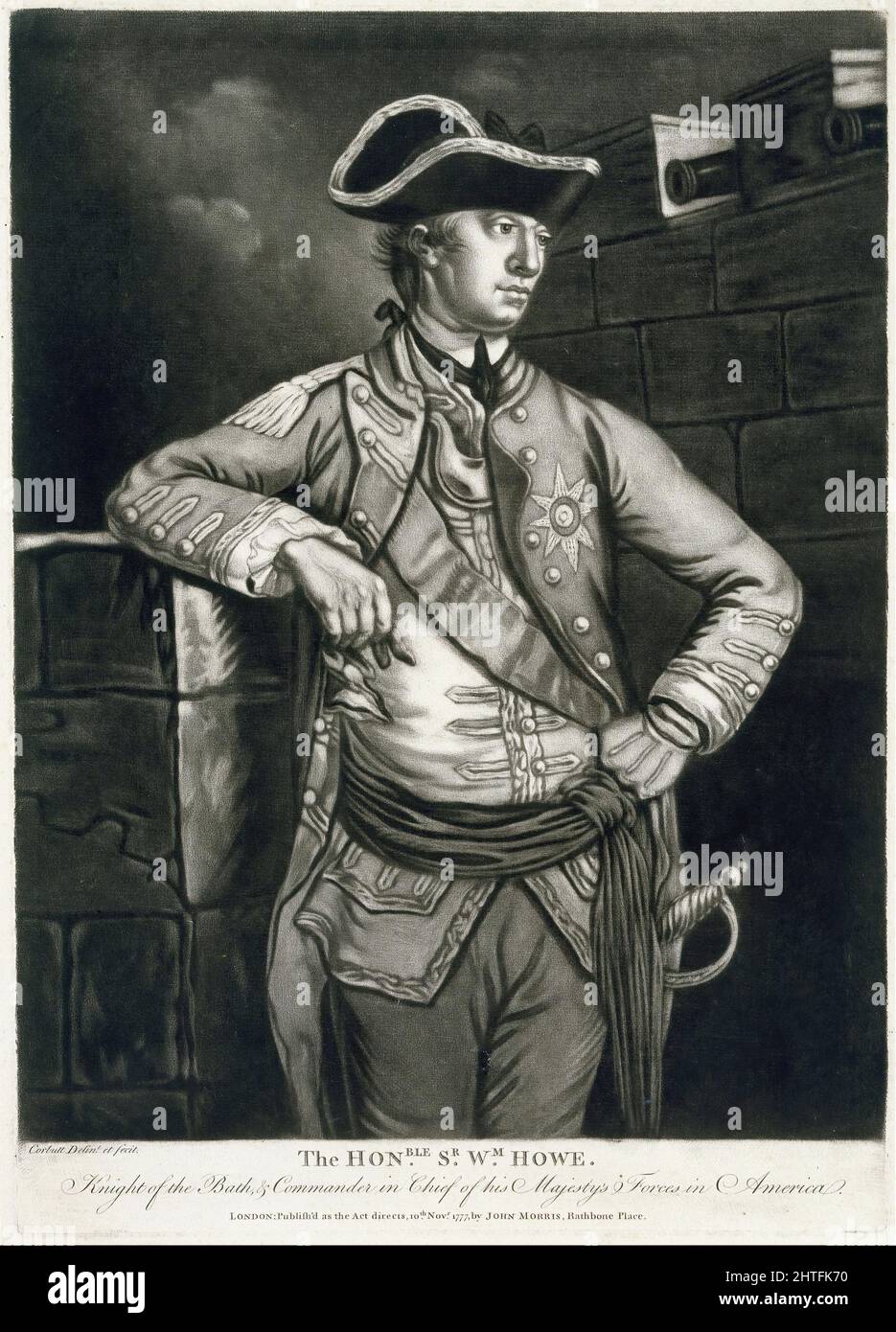 Richard Purcell - The Honble. Sr. Wm. Howe, Knight of the Bath ...