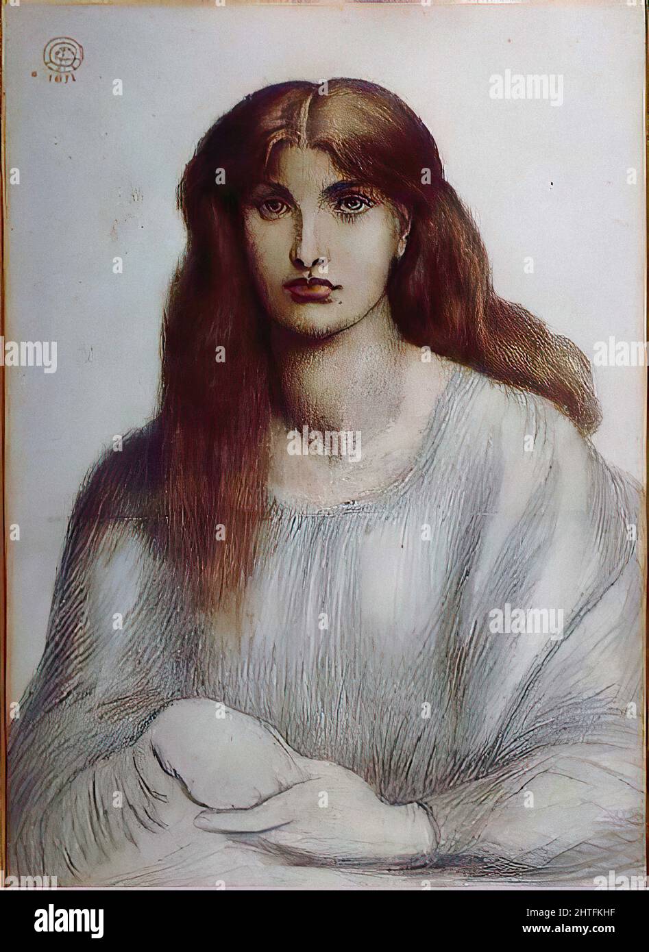 Dante Gabriel Rossetti - Alex Wilding 1877 1 1877 Stock Photo - Alamy
