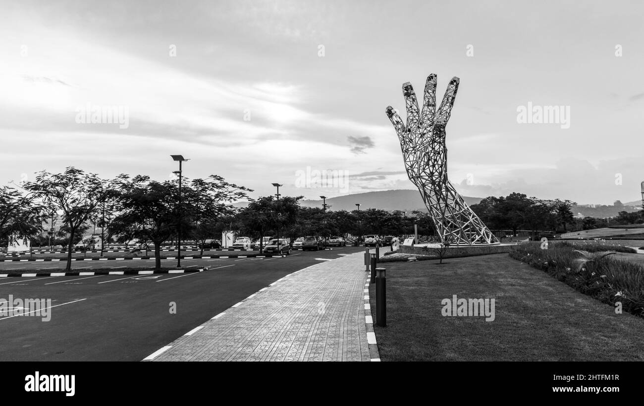 Kigali street Black and White Stock Photos & Images - Alamy