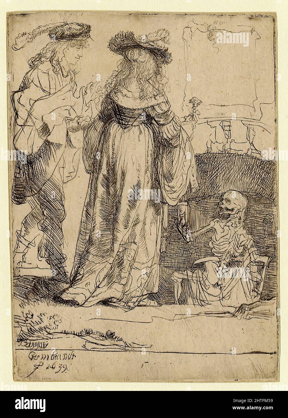 Rembrandt grave hi-res stock photography and images - Alamy