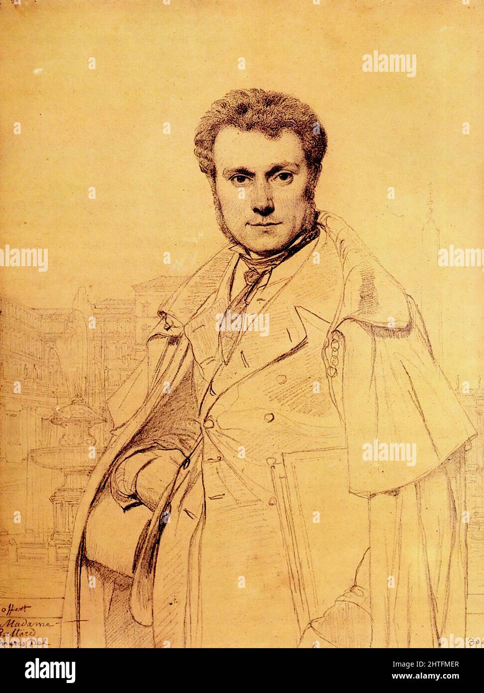 Jean-Auguste-Dominique Ingres - Victor Baltard Stock Photo - Alamy