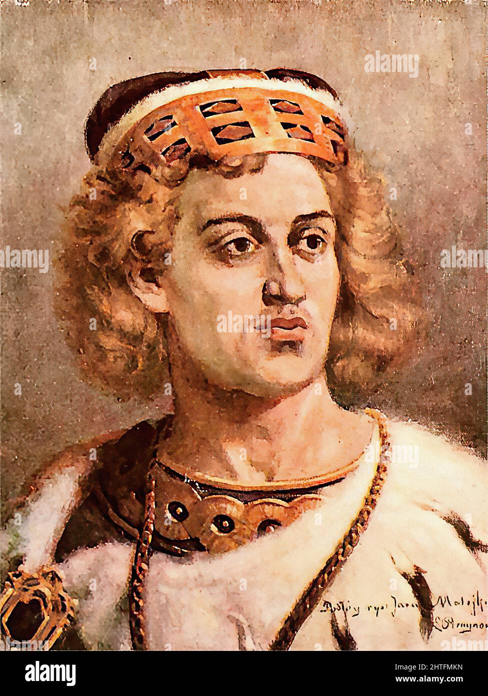 Jan Matejko - Boleslaw Curly Stock Photo - Alamy