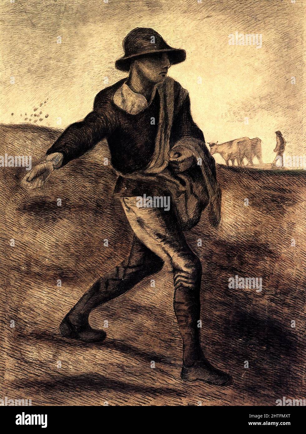 Vincent van gogh sower hi-res stock photography and images - Alamy