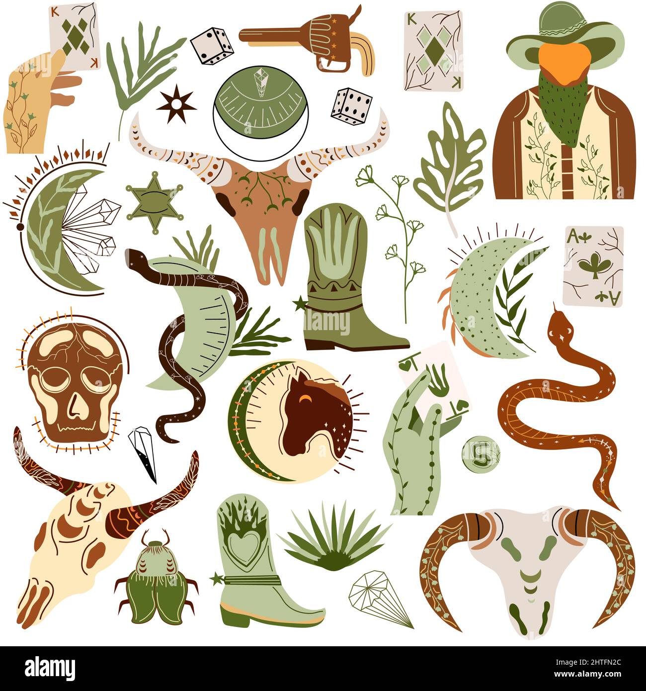 Western Cowboy Tattoos Designs