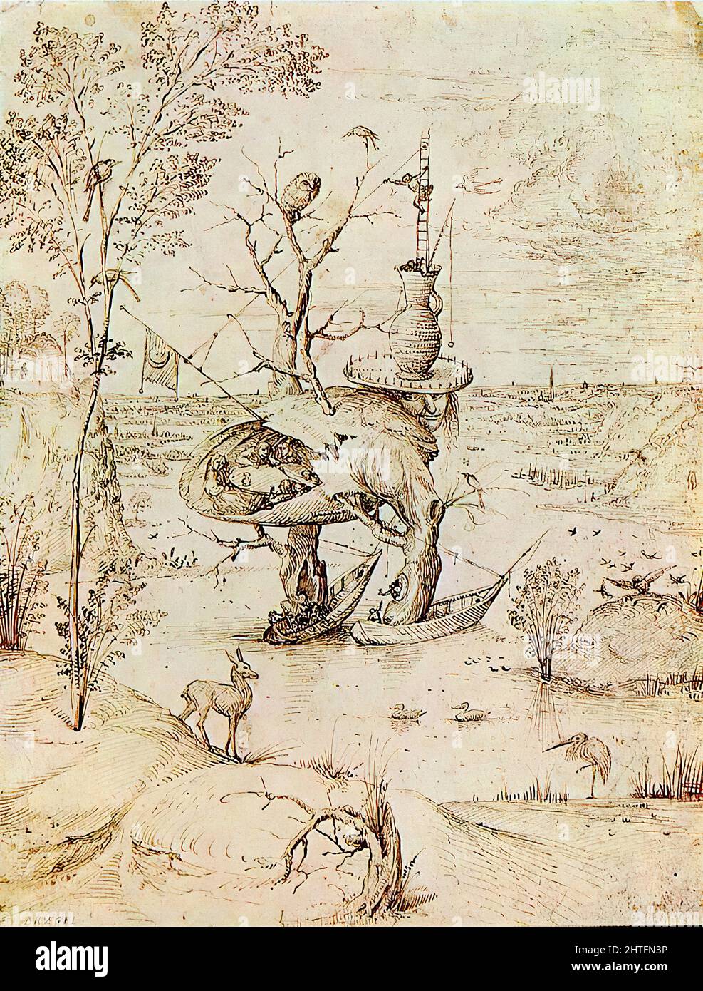 Hieronymus Bosch - Mantree 14 Stock Photo - Alamy