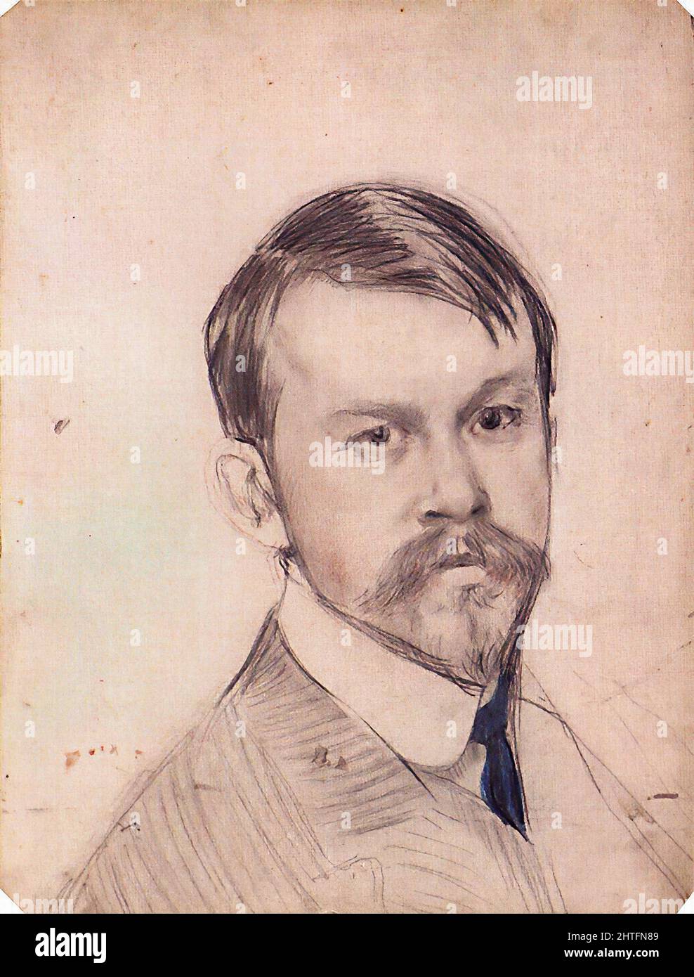 Boris Koustodiev - Self Portrait 1902 Stock Photo - Alamy