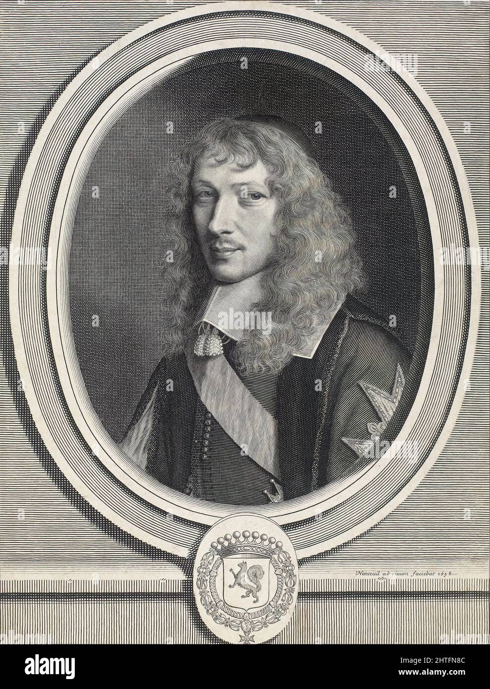 Robert Nanteuil - Cardinal Jules Mazarin Stock Photo - Alamy