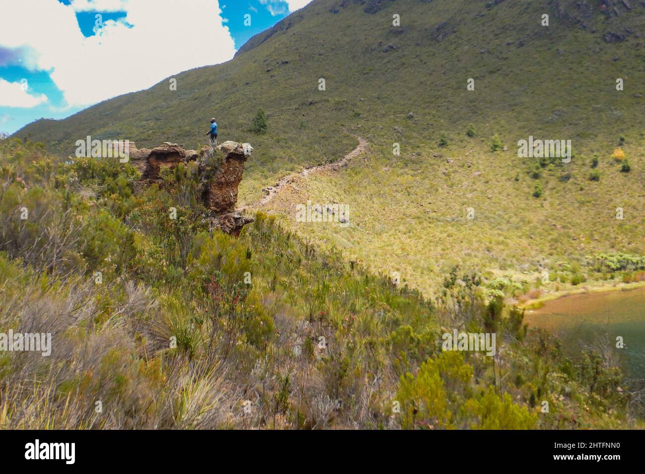 Summit mount kenya in clouds hi-res stock photography and images - Alamy