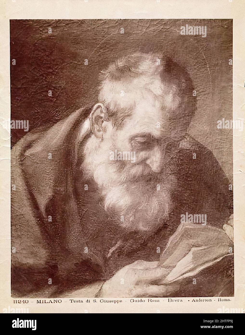 Guido Reni - Head Saint Joseph Stock Photo - Alamy