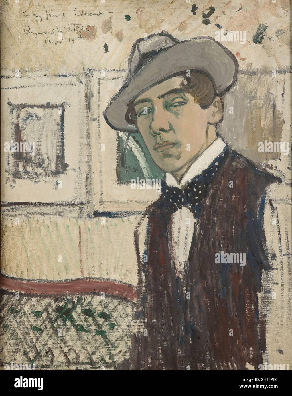 Raymond McIntyre - Self portrait Stock Photo - Alamy