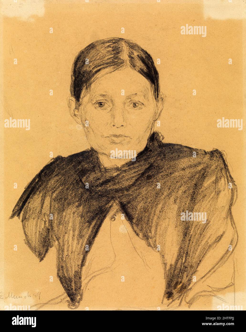 Edvard Munch - Karen Bjlstad Stock Photo - Alamy