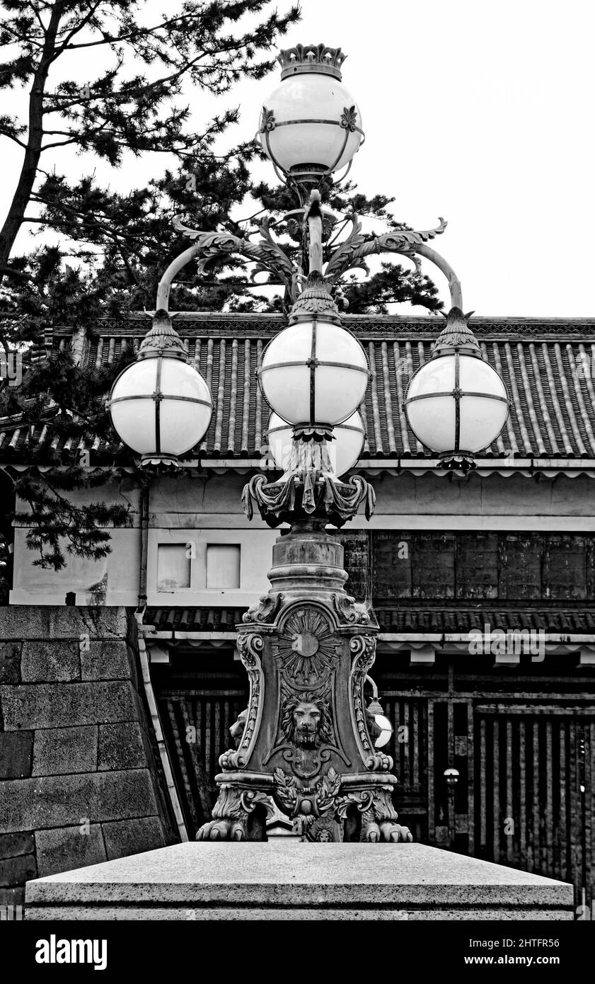 Imperial palace famous travel Black and White Stock Photos & Images - Alamy