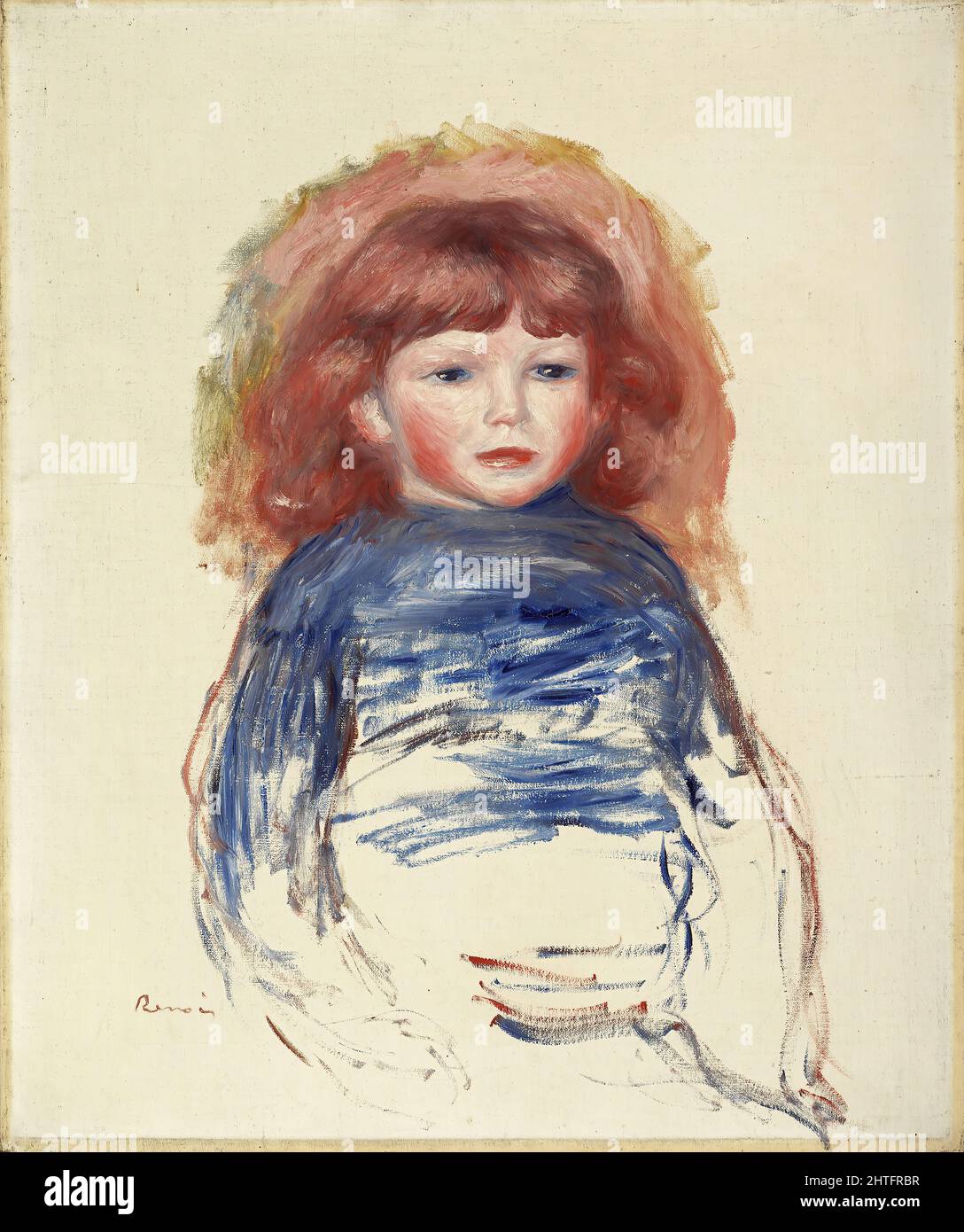 Pierre-Auguste Renoir - Coco Stock Photo - Alamy