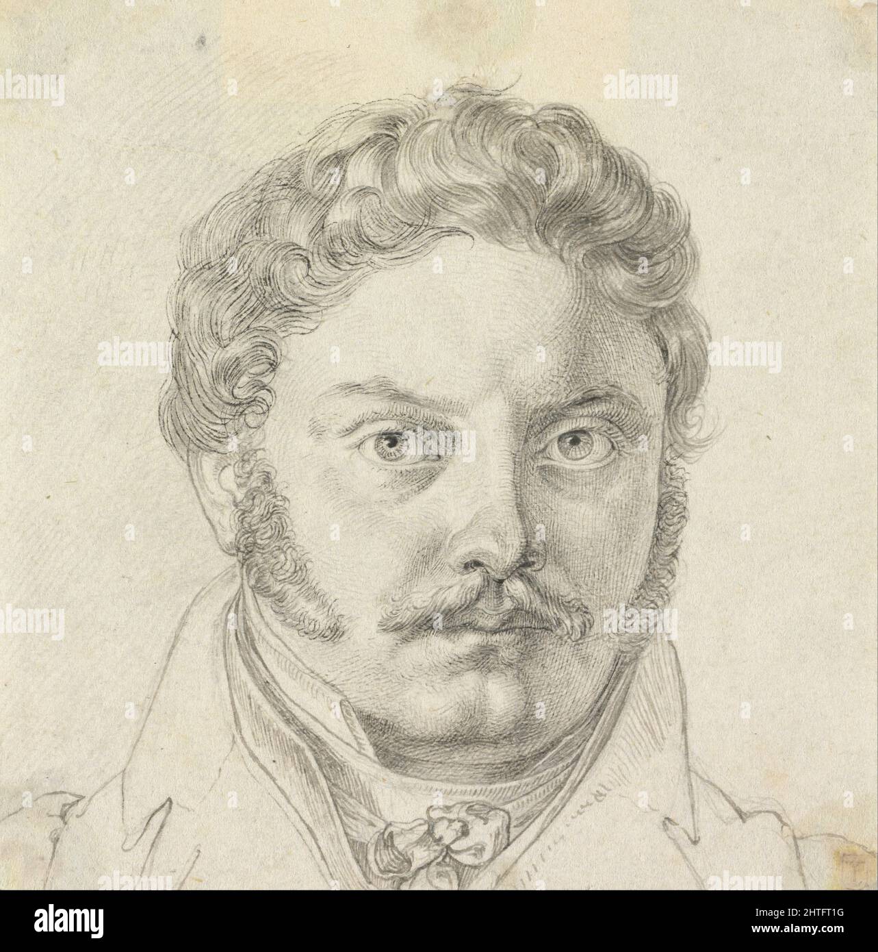 Carl Barth (German - Portrait of Peder Hjort Stock Photo - Alamy