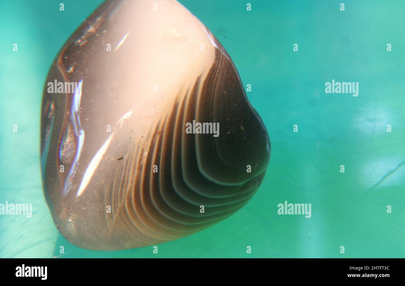 Closeup of natural mineral agate gemstone Stock Photo - Alamy