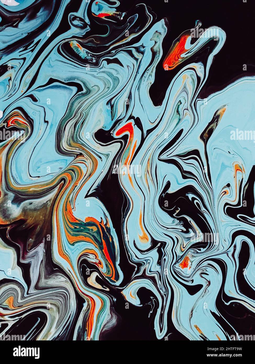 Beautiful color splash abstract art - perfect for background usage ...