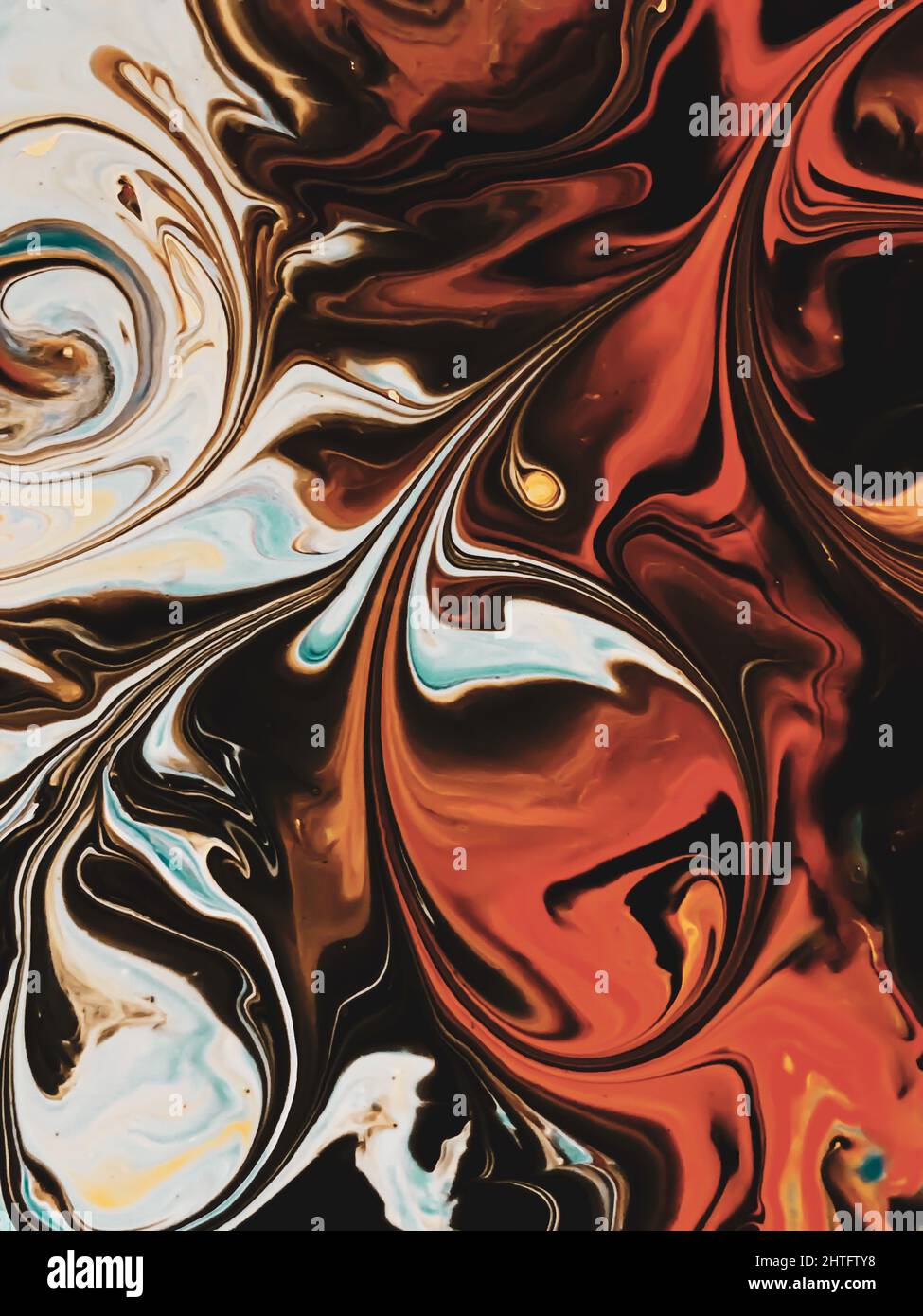 Beautiful color splash abstract art - perfect for background usage ...