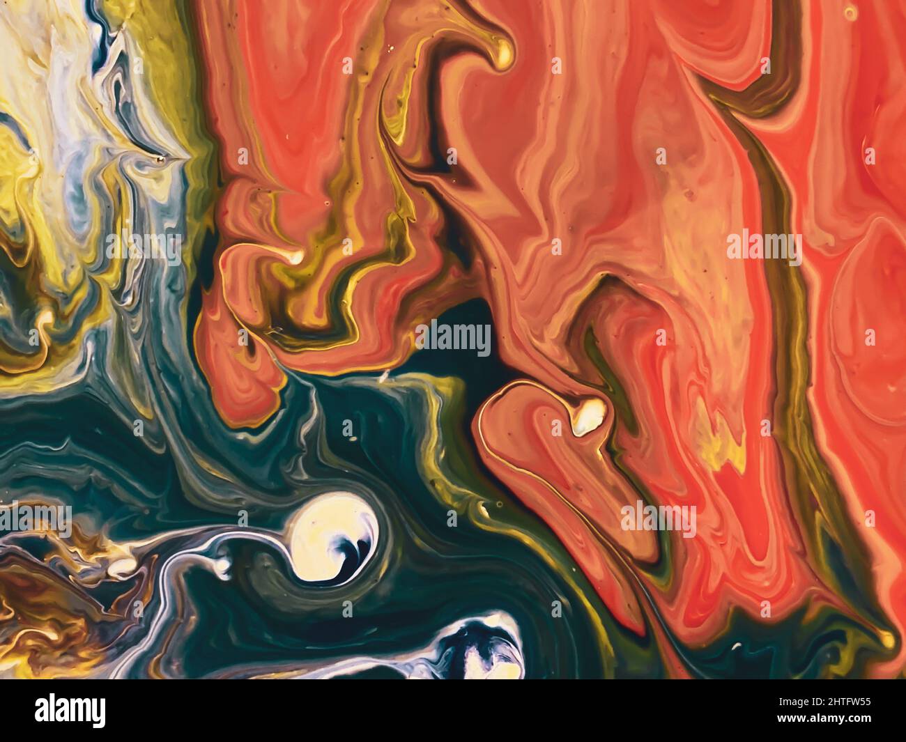 Beautiful color splash abstract art - perfect for background usage ...