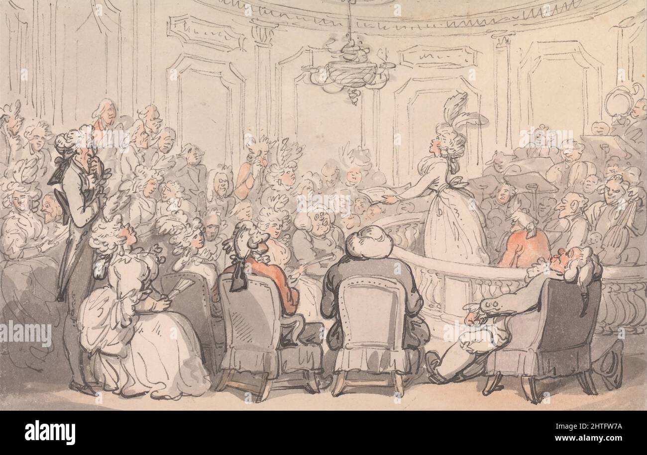 Thomas rowlandson bath hi-res stock photography and images - Alamy