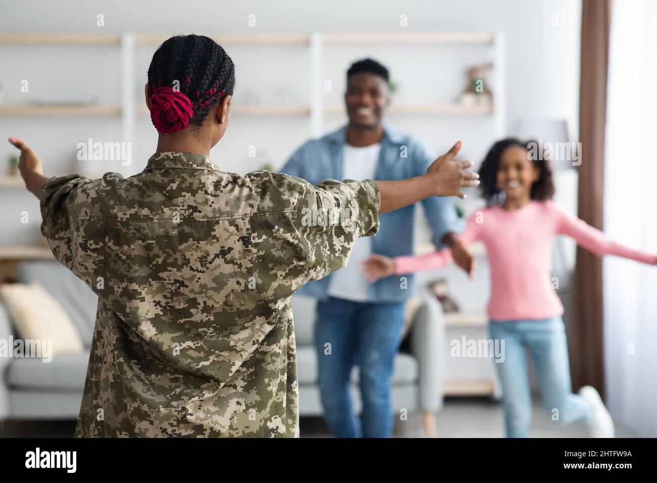 Handsome soldier running hi-res stock photography and images - Alamy