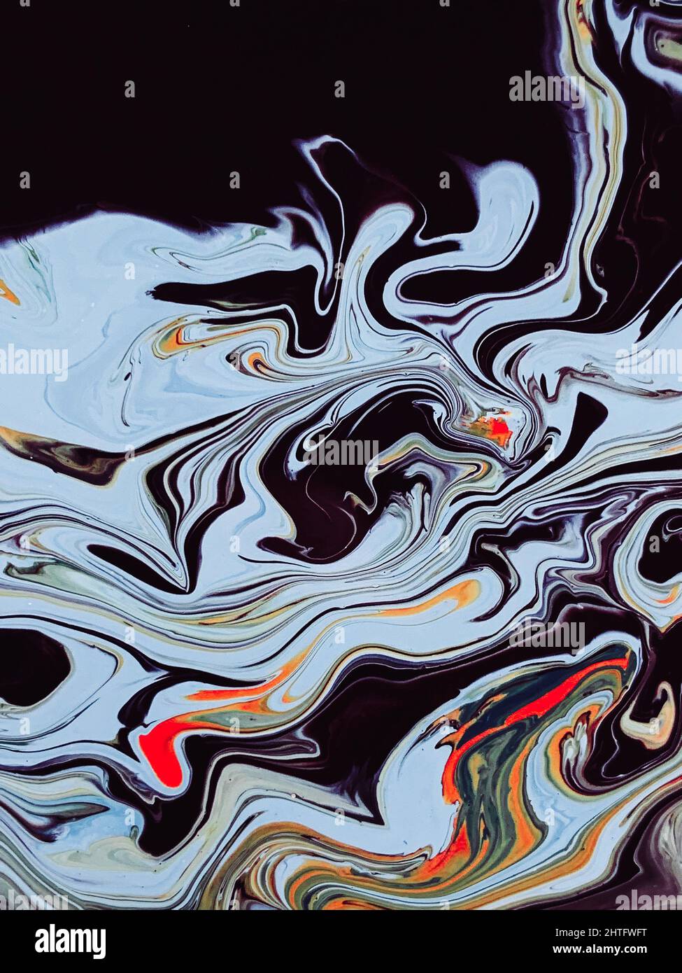 Beautiful color splash abstract art - perfect for background usage ...