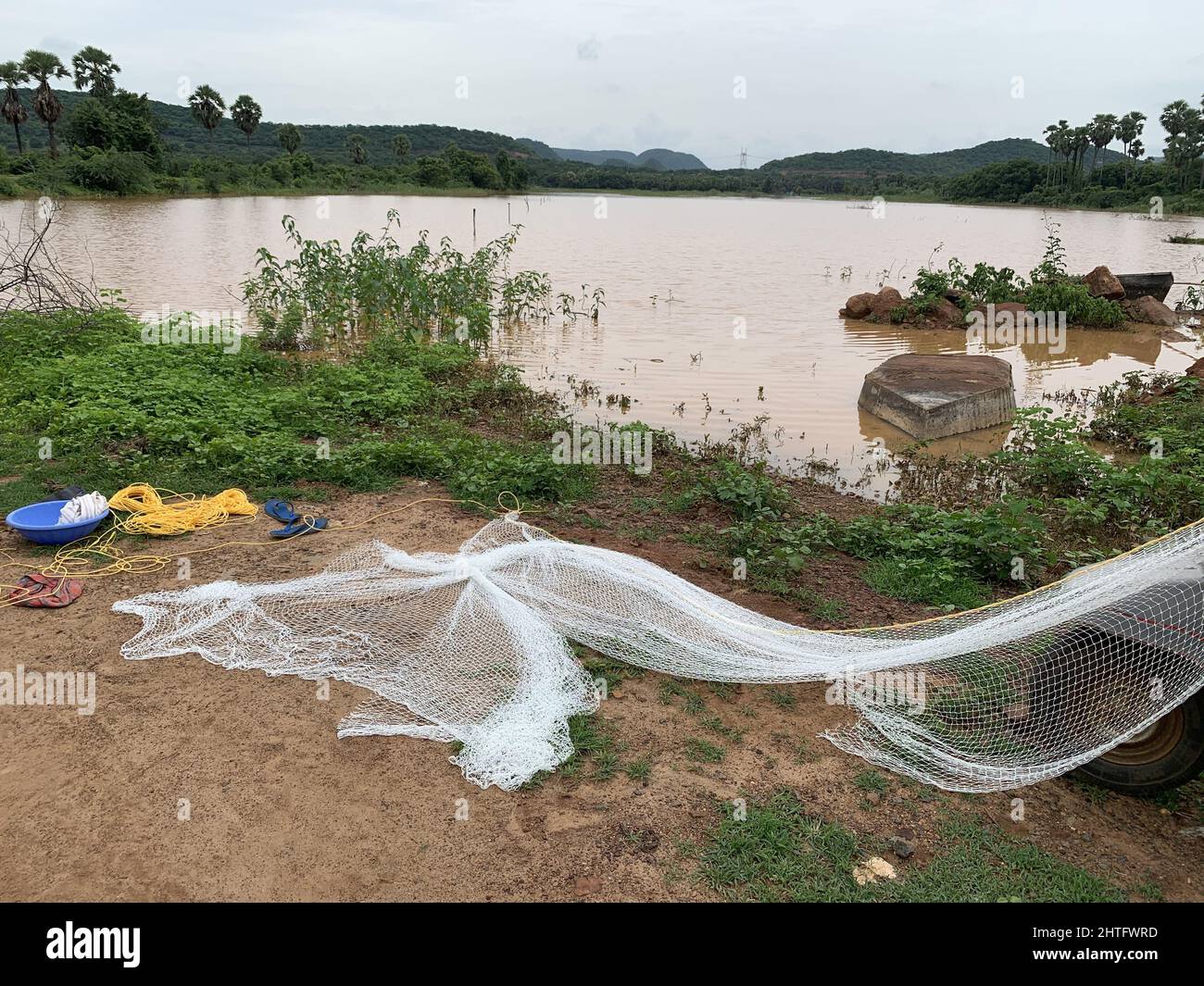 White fishing nets hi-res stock photography and images - Alamy