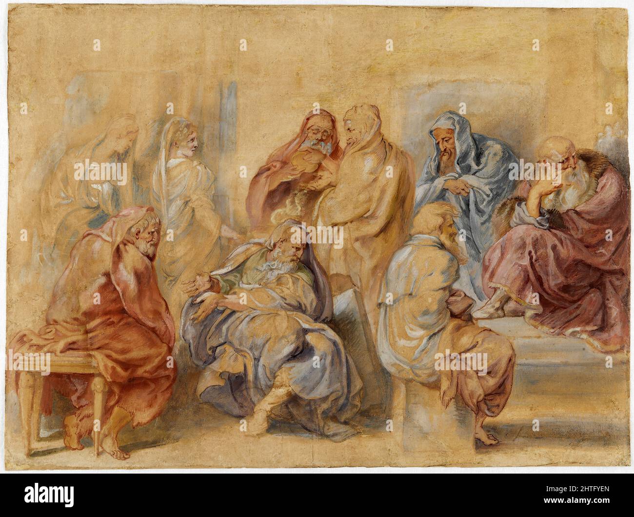 The seven sages of greece hi-res stock photography and images - Alamy