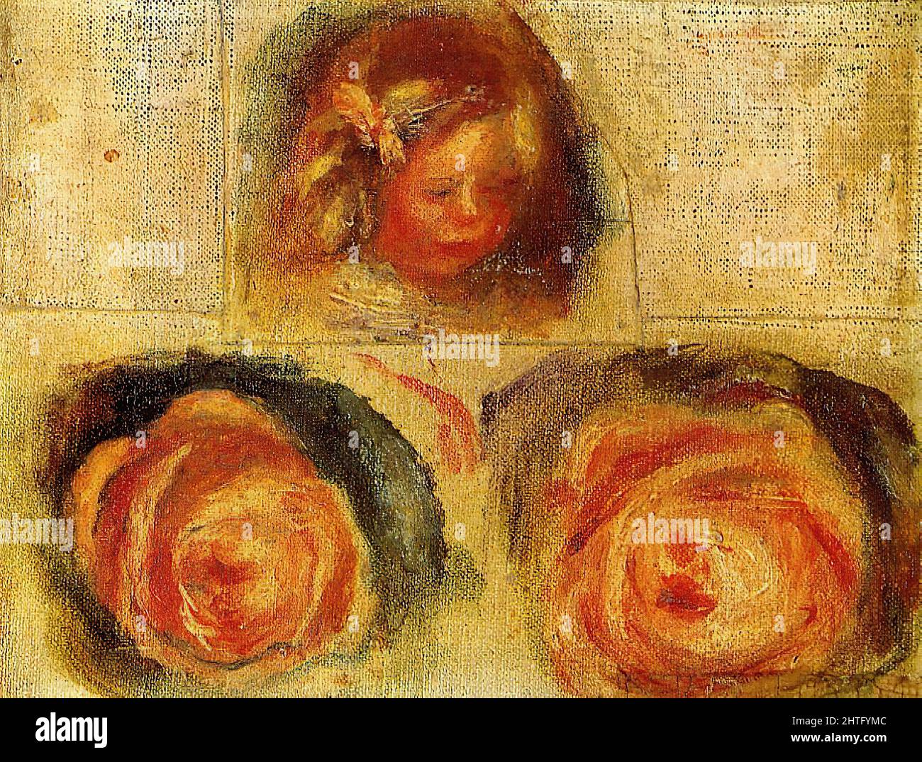 Pierre-Auguste Renoir - Coco Roses Study Stock Photo - Alamy