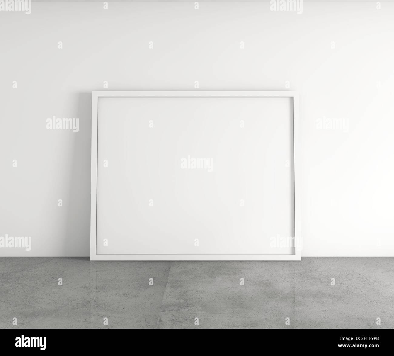 Conceptual illustration of a white room wall with a copy space Stock ...