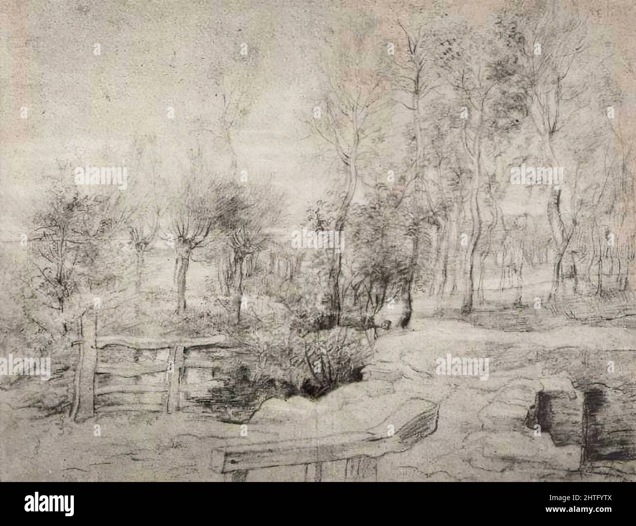 Peter Paul Rubens - Landscape with Trees C 1640 Stock Photo - Alamy