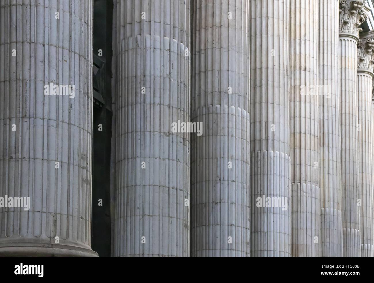 Set of the giant and beautiful marble columns Stock Photo - Alamy