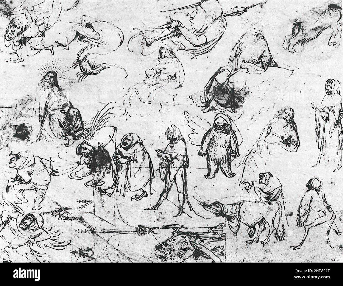Hieronymus bosch drawing hi-res stock photography and images - Alamy