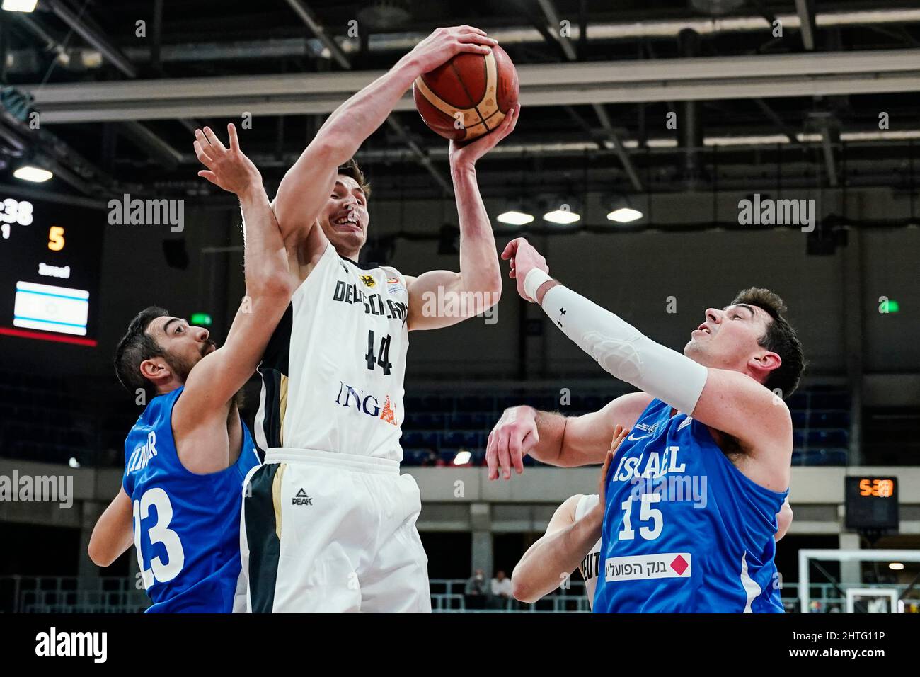 Heidelberg, Germany. 28th Feb, 2022. Basketball: World Cup qualifying ...