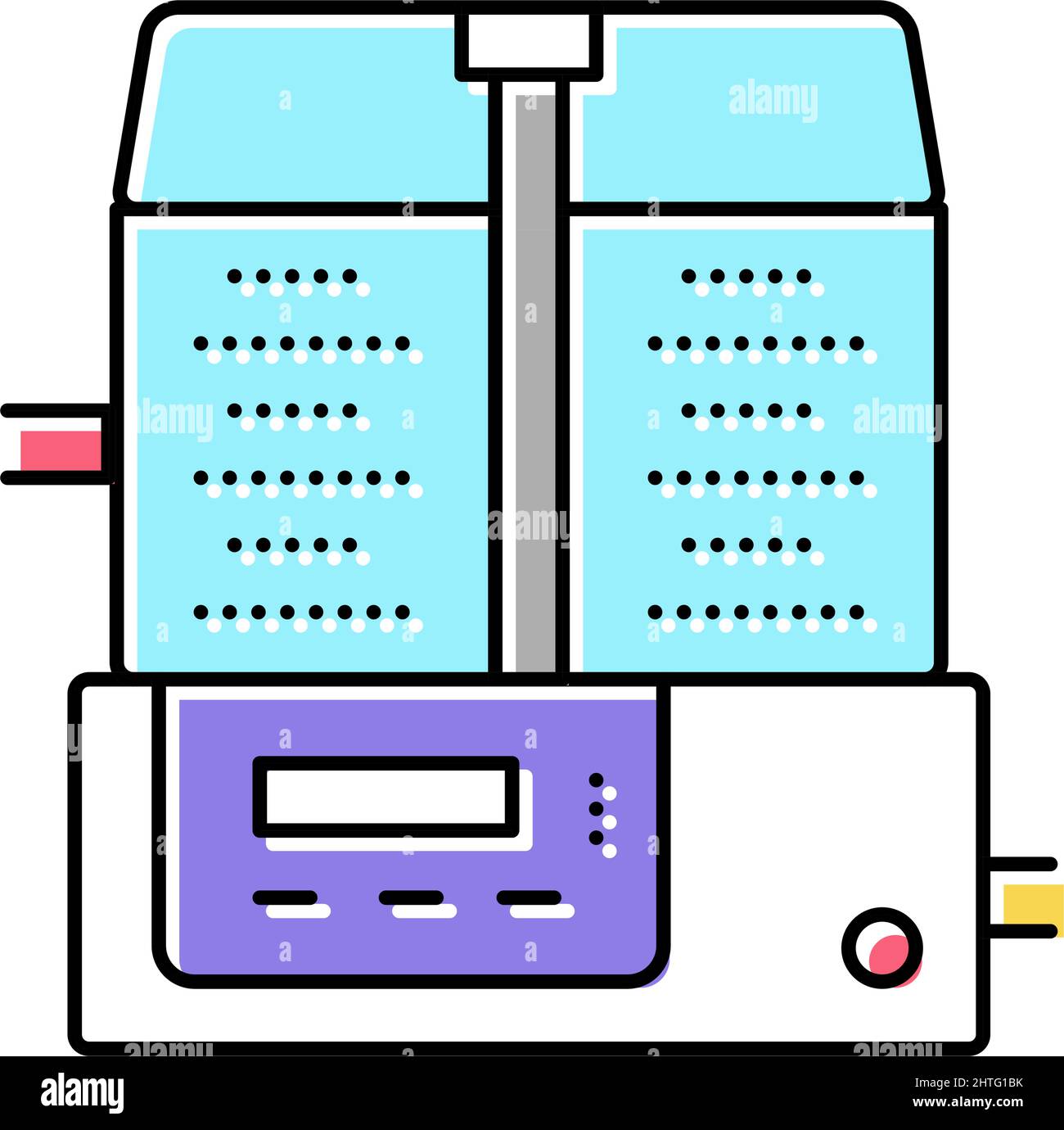mixing pharmaceutical production color icon vector illustration Stock ...