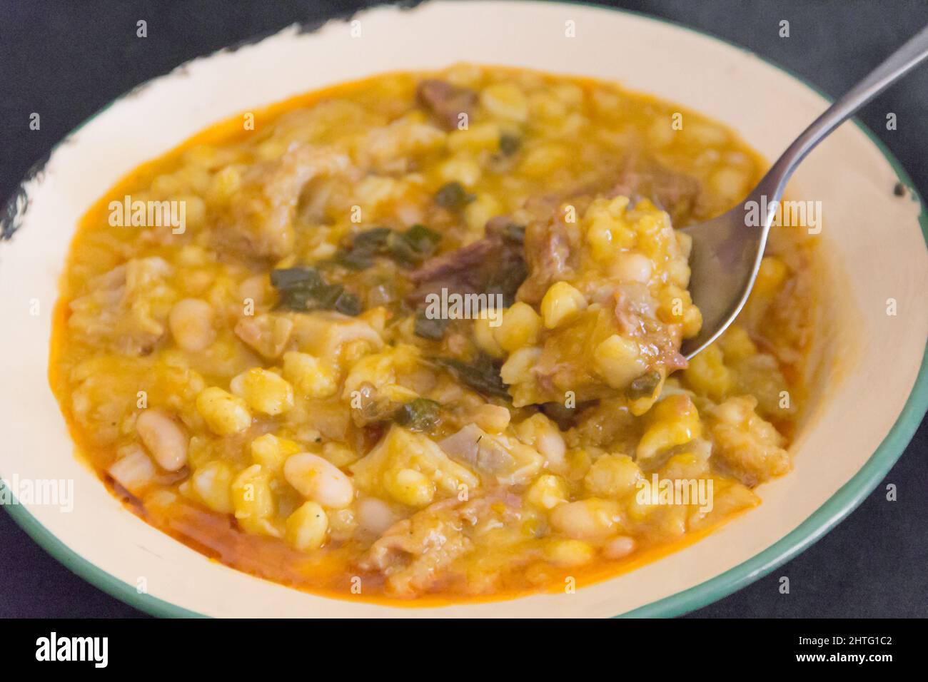 locro dishes and empanadas, traditional Argentine foods Stock Photo - Alamy