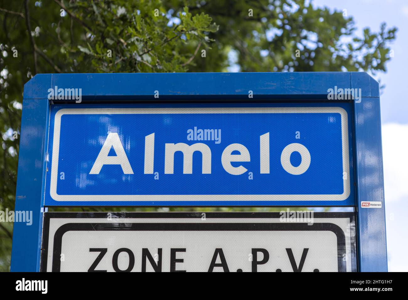 Dutch traffic sign on the side of a ro Stock Photo - Alamy