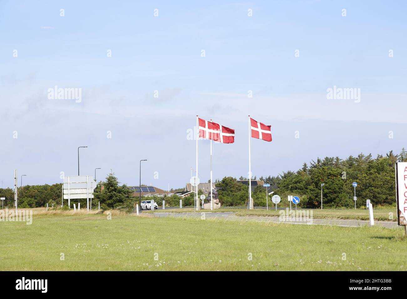Car with flags hi-res stock photography and images - Alamy