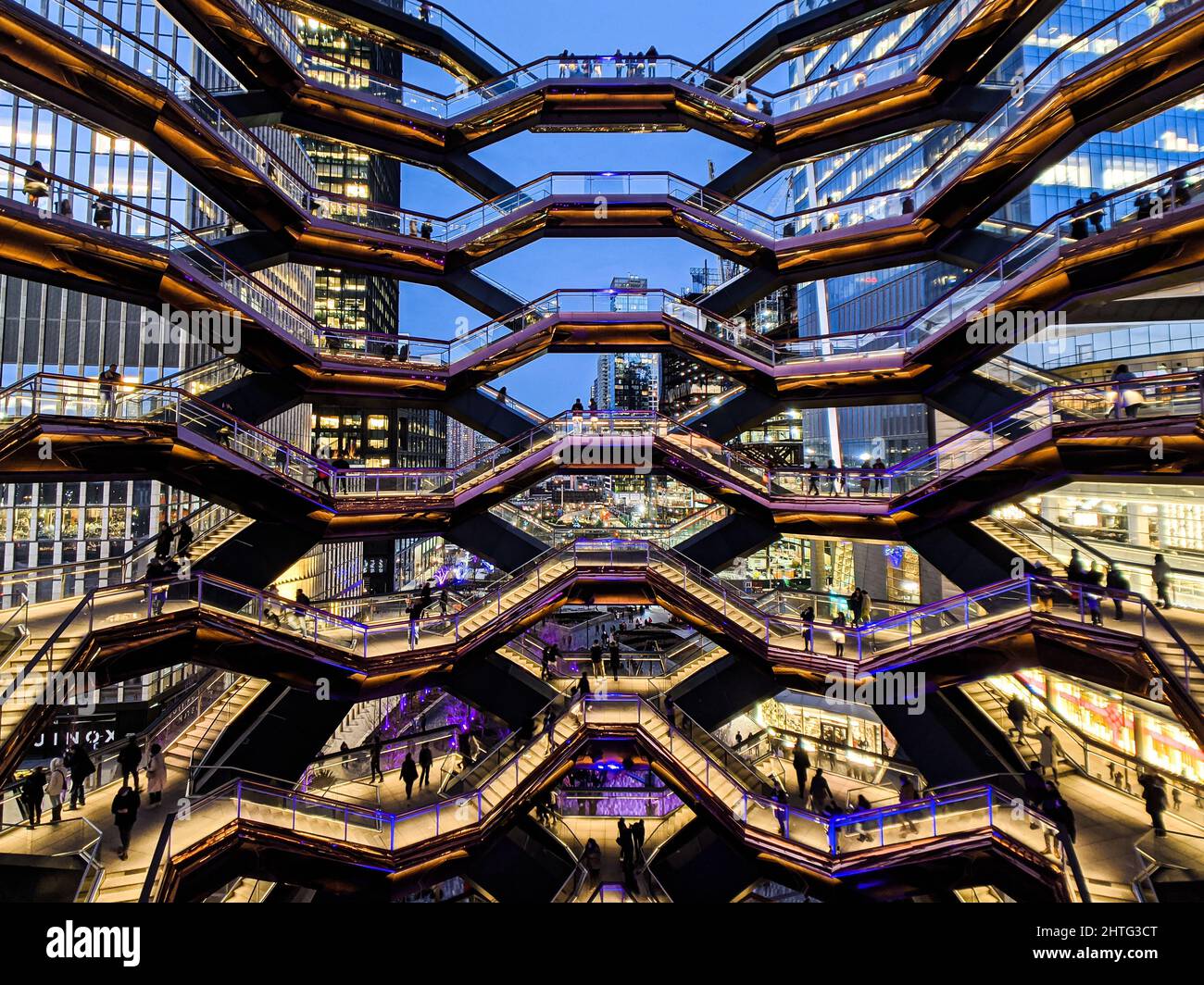 The Vessel taken a dawn with a wide len Stock Photo - Alamy